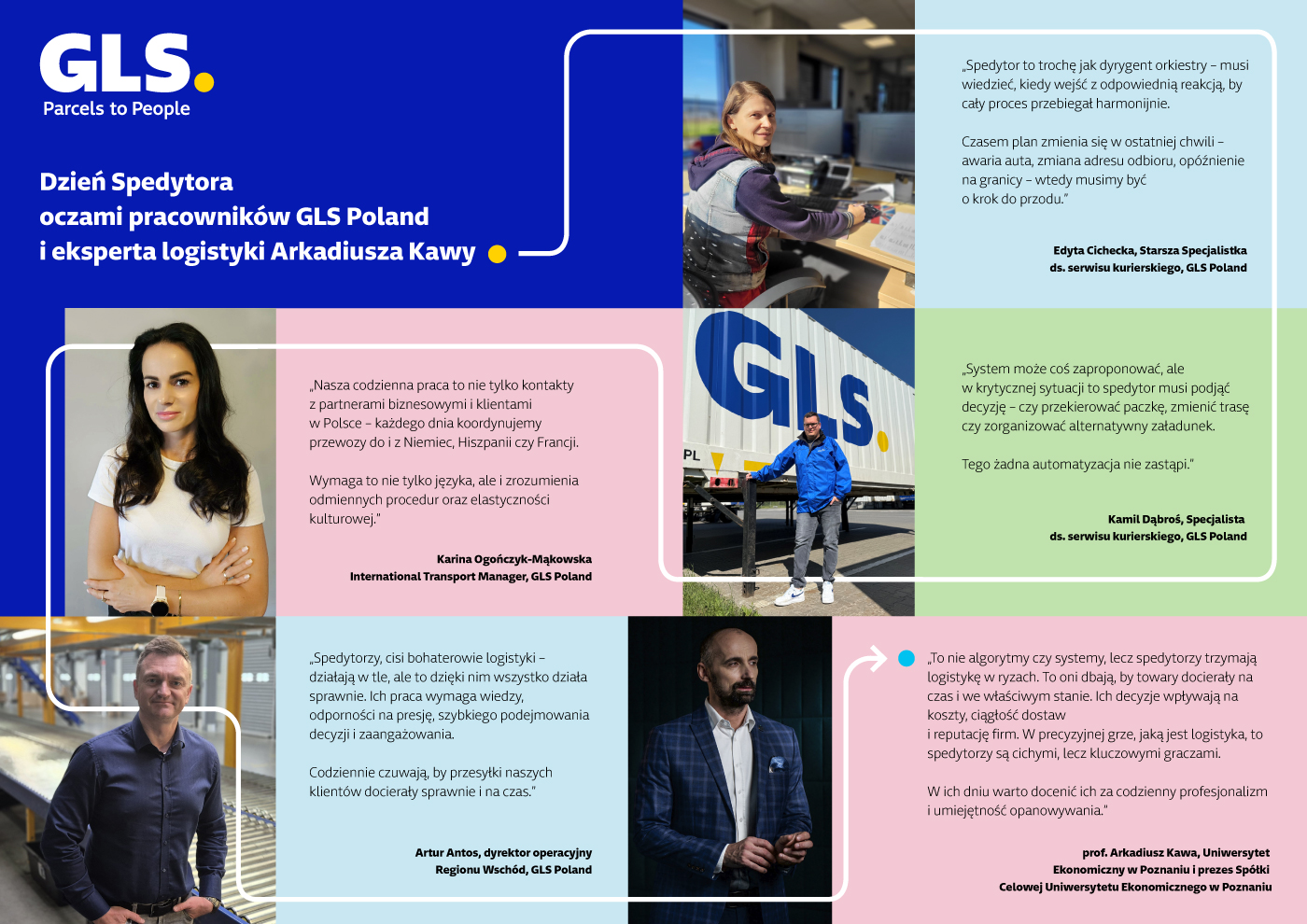 Logistyka to ludzie – Dzień Spedytora oczami pracowników GLS Poland - Logistyka i Magazynowanie ...